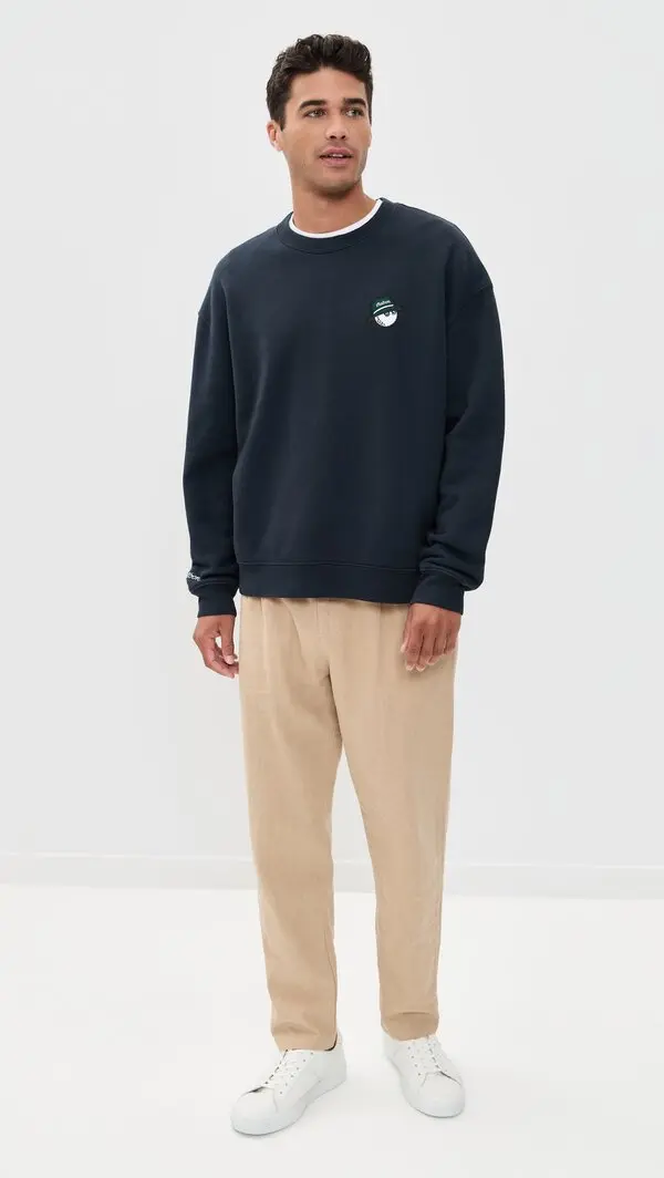 MALBON Range Cooper Sweatshirt - Navy