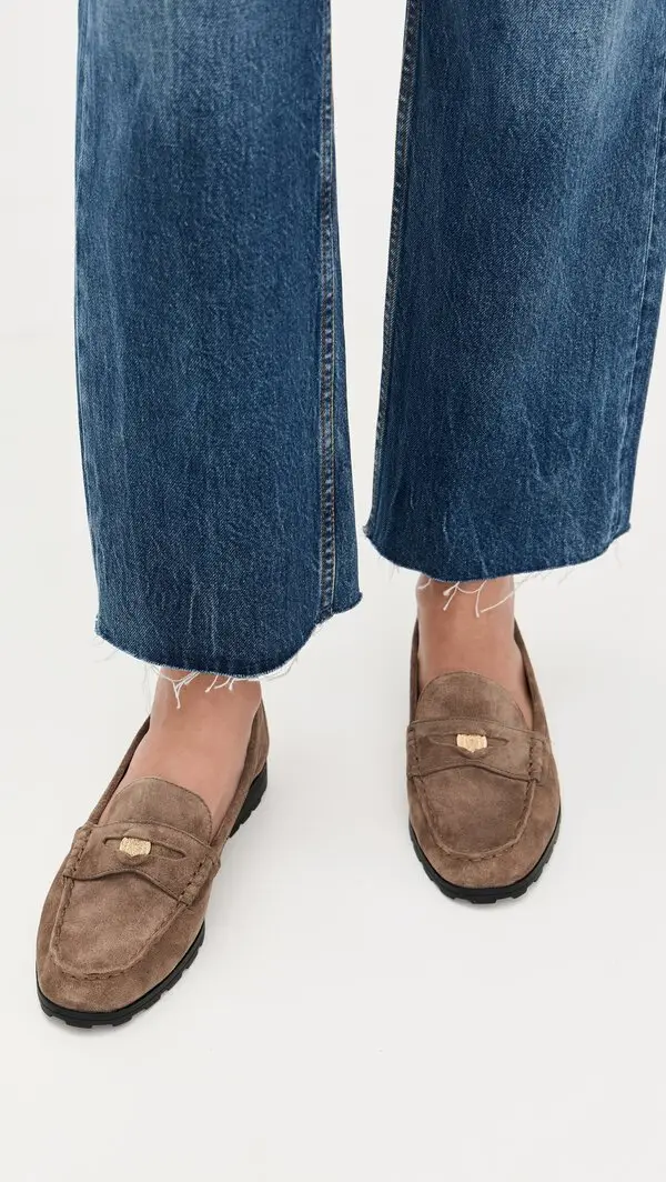 Veronica Beard Penny Lug Loafers