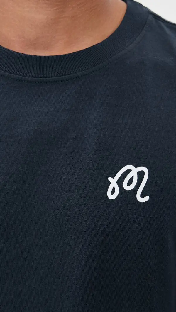 MALBON Bermuda Tee - Navy