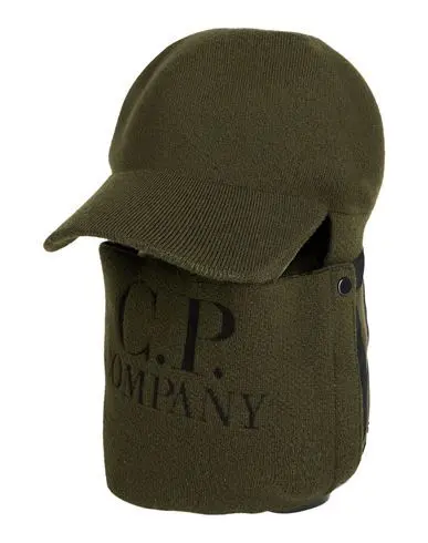 C.P. COMPANY Wool-viscose Military Hat - Green