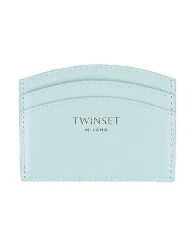 TWINSET Cardholder Cow Leather - Blue