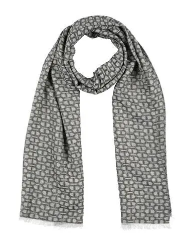 TWINSET Scarf Light Viscose, Modal, Polyamide, Metallic Polyester - Grey