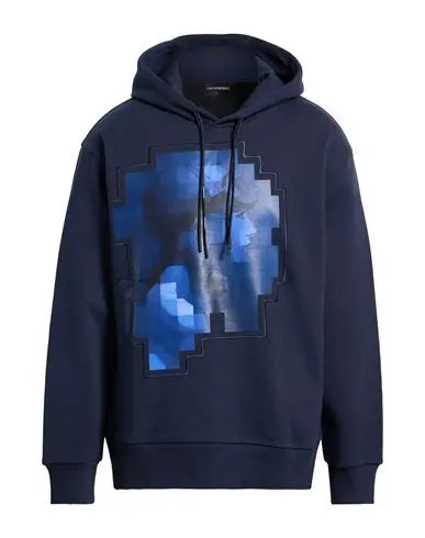 Emporio Armani Cotton Blend Sweatshirt - Midnight Blue