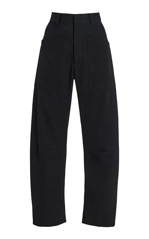 NILI LOTAN Shon Barrel-leg Pants