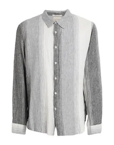 Crossley Shirt Size Linen - Light Grey