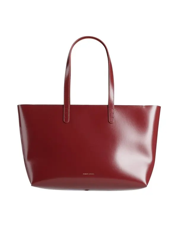 MANSUR GAVRIEL Leather Shopper Bag - Red