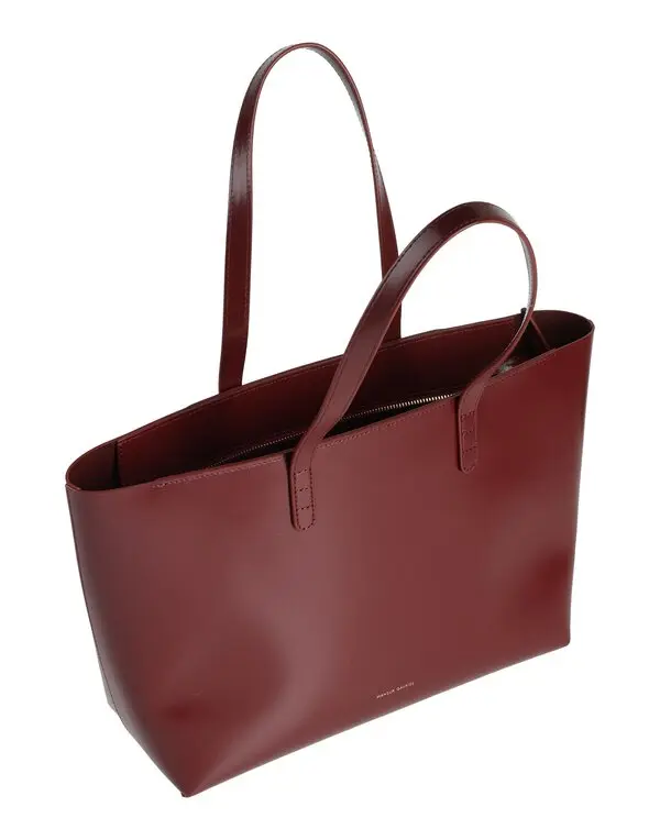 MANSUR GAVRIEL Leather Shopper Bag - Red