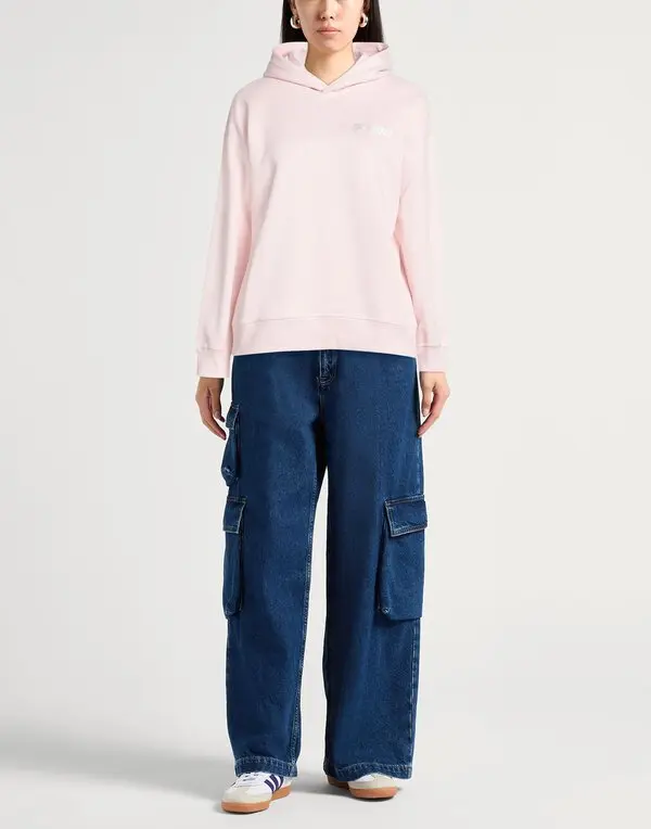 GANNI Sweatshirt Light Organic Cotton - Pink