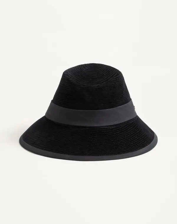 Valentino Garavani Vlogo Signature Hat - Black
