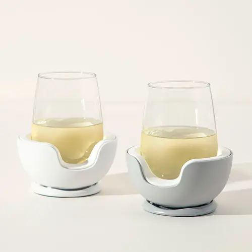 UNCOMMON GOODS Personal Stemless Wine Chiller Vochill - Quartz