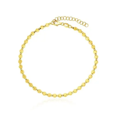THE LOVERY FINE JEWELRY Mini Gold Ball Bead Bracelet - Yellow Gold