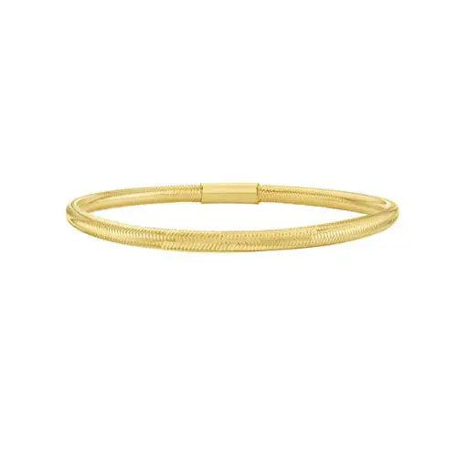 THE LOVERY FINE JEWELRY 14k Stretch Bangle - Yellow Gold