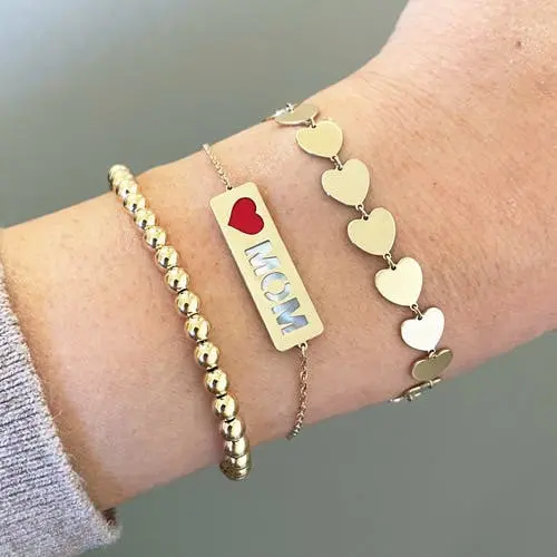 THE LOVERY FINE JEWELRY 14k Ball Bead Bracelet