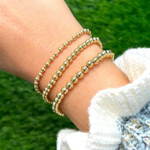 THE LOVERY FINE JEWELRY 14k Ball Bead Bracelet