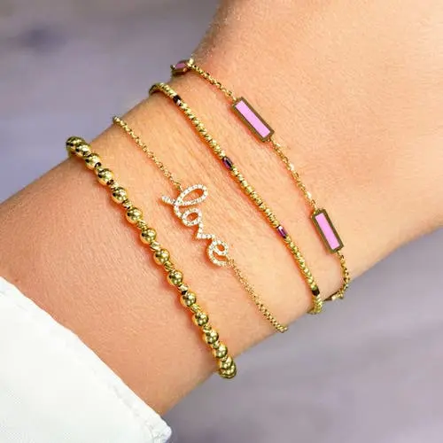 THE LOVERY 14k Ball Bead Bracelet