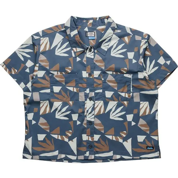 KAVU Sea La Vie Short Sleeve Shirt - Mod Leaf