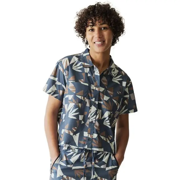 KAVU Sea La Vie Short Sleeve Shirt - Mod Leaf
