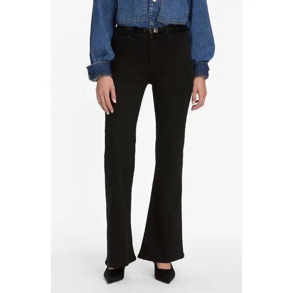 FRAME Pixie Icon High-rise Flare Jeans