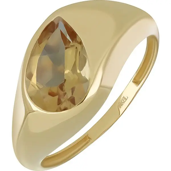 Bony Levy 14k Gold Topaz Ring - 14k Yellow Gold/citrine
