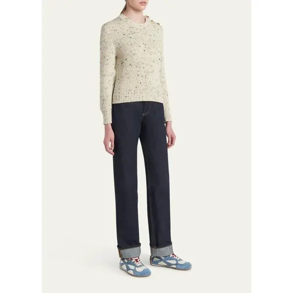 Bottega Veneta Orbit Lite Lace-up Sneakers - Ice