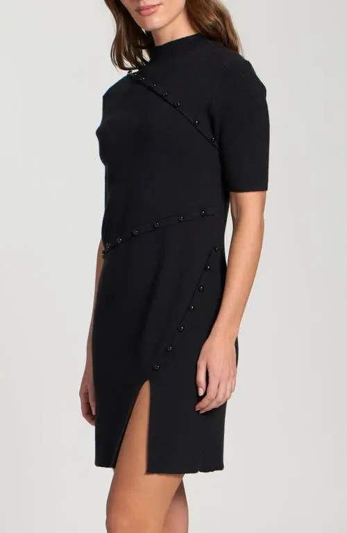APNY Bead Detail Sweater Dress