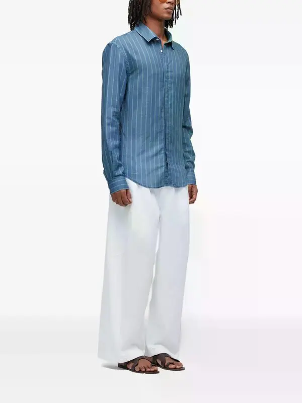 OSKLEN Button-fastening Wide-leg Trousers