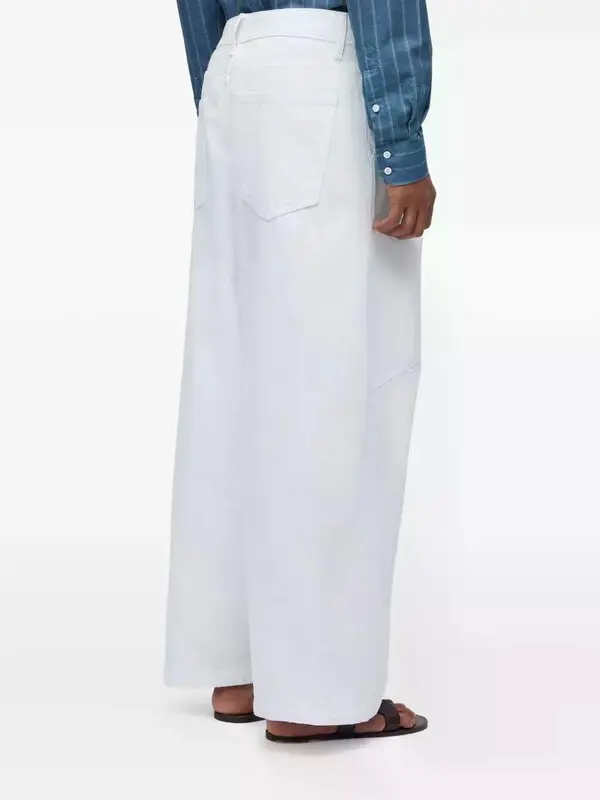 OSKLEN Button-fastening Wide-leg Trousers
