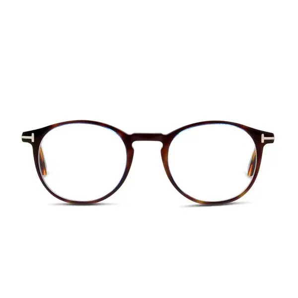 TOM FORD Havana Acetate Eyeglasses - Brown