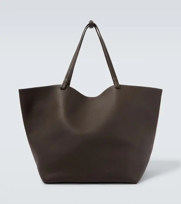 THE ROW Park Xl Leather Tote Bag - Brown
