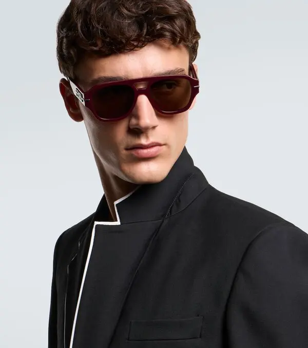 Fendi Graphy Aviator Sunglasses