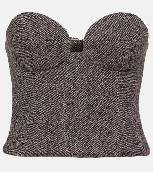 Magda Butrym Wool-blend Corset