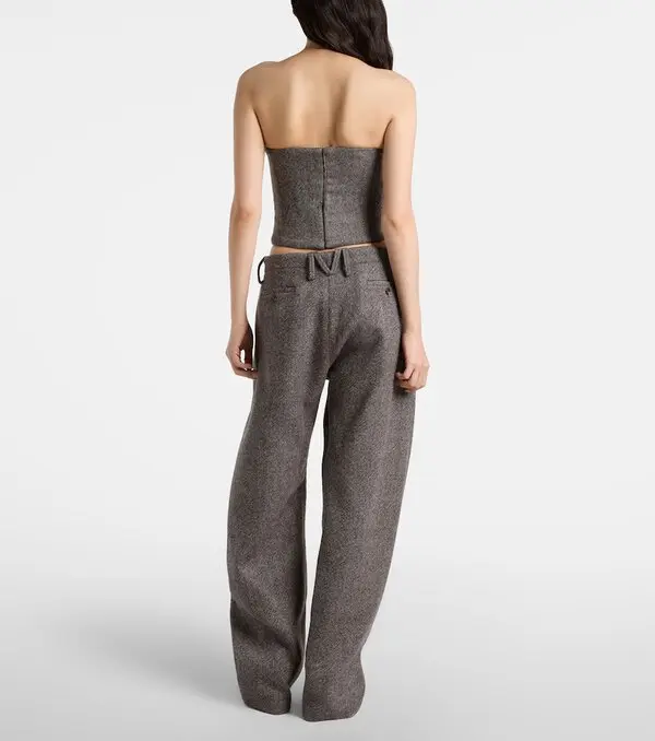 Magda Butrym Wool-blend Corset