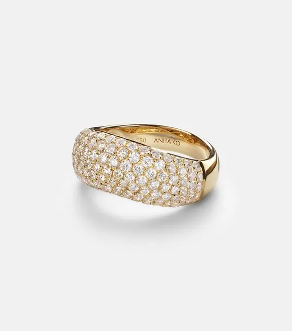 ANITA KO Celeste Diamond Ring - Gold