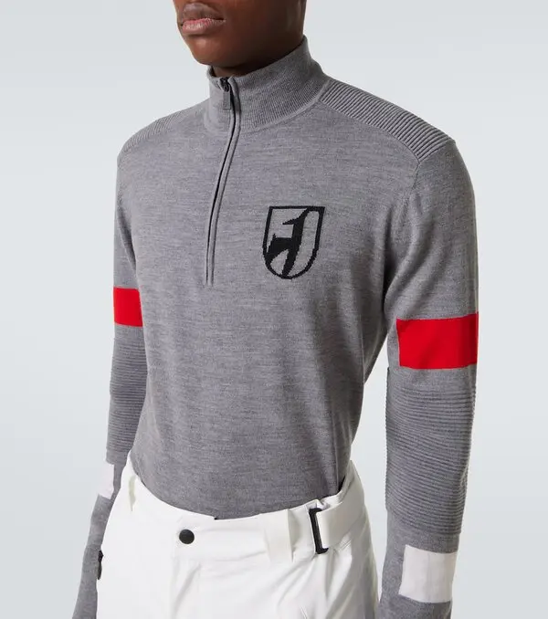 Toni Sailer Hupert Wool Half-zip Sweater