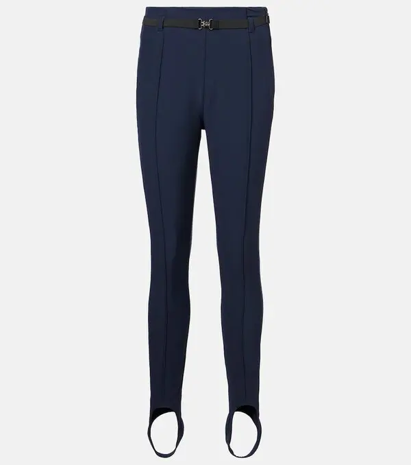 Toni Sailer Theodora Belted Stirrup Ski Pants