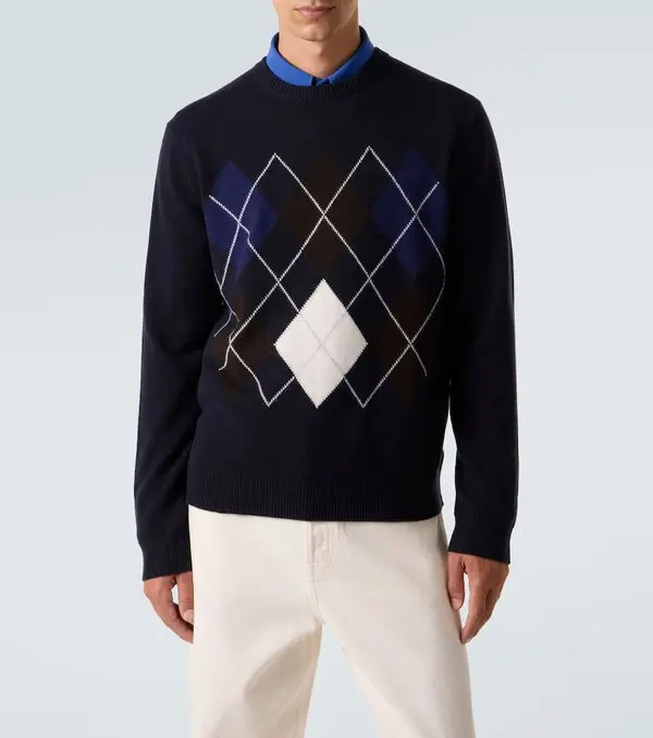 Arch4 Argyle Cashmere Sweater