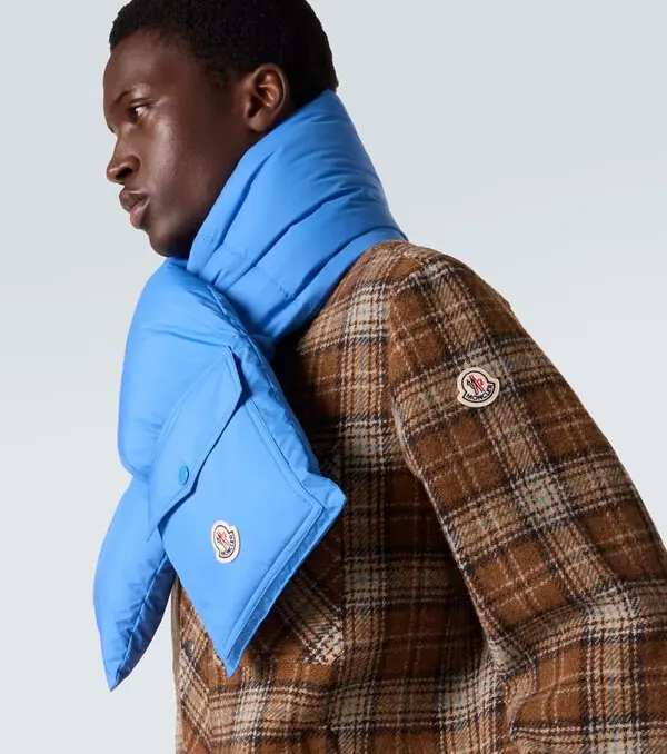 Moncler Down-paneled Scarf