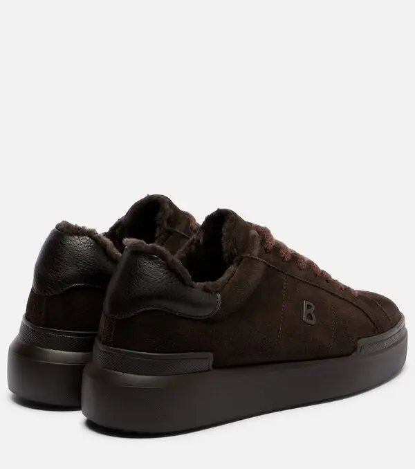 Bogner Hollywood 32 Shearling-lined Suede Sneakers