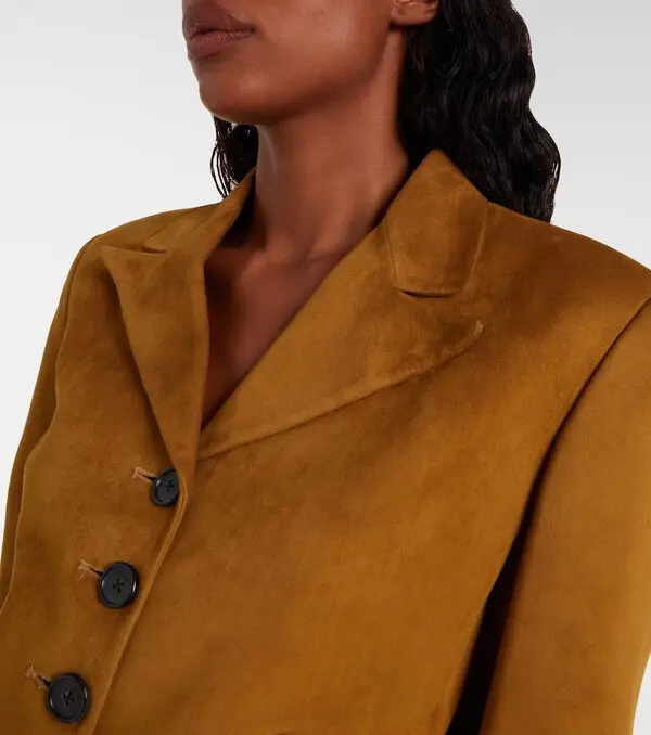 Khaite Saraphina Suede Jacket