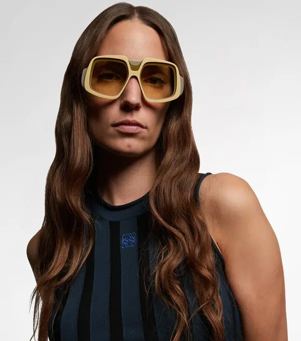 Loewe Collage Anagram Square Sunglasses