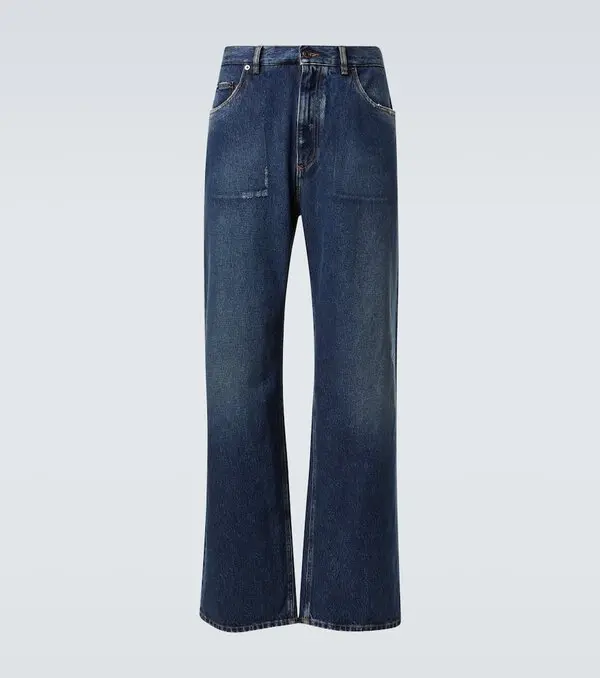 Dolce & Gabbana Low-rise Wide-leg Jeans