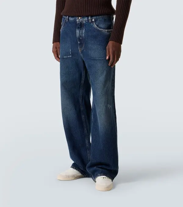 Dolce & Gabbana Low-rise Wide-leg Jeans