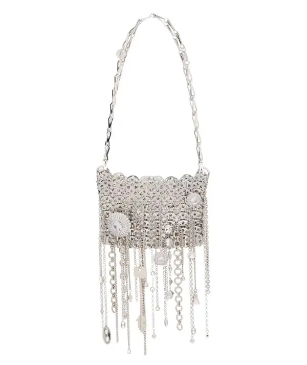 Rabanne Judy Blane 1969 Micro Shoulder Bag - Silver
