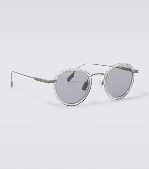Zegna Round Sunglasses
