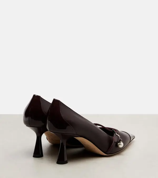 JIMMY CHOO Aren 65 Leather Pumps