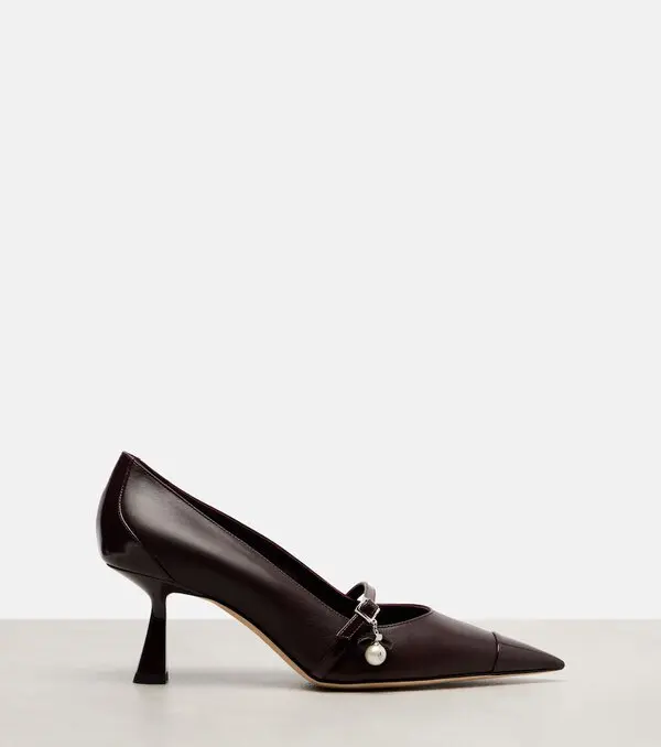 JIMMY CHOO Aren 65 Leather Pumps