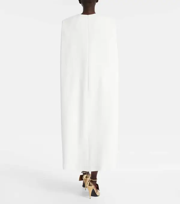 Givenchy Caped Cocktail Dress