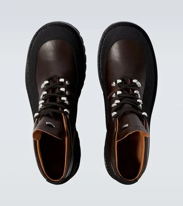 Our Legacy Quest Leather Lace-up Boots