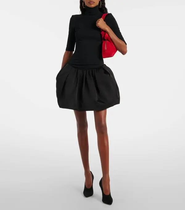 Magda Butrym Cotton And Silk Minidress
