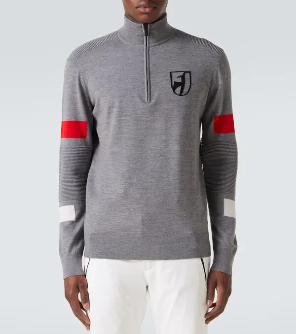 Toni Sailer Hupert Wool Half-zip Sweater